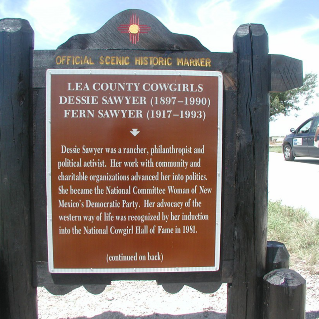 Lea County Cowgirls - New Mexico Historic Women Marker Program