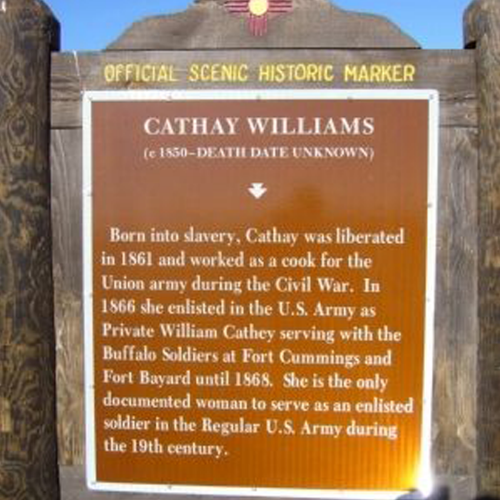 Cathay Williams - New Mexico Historic Women Marker Program